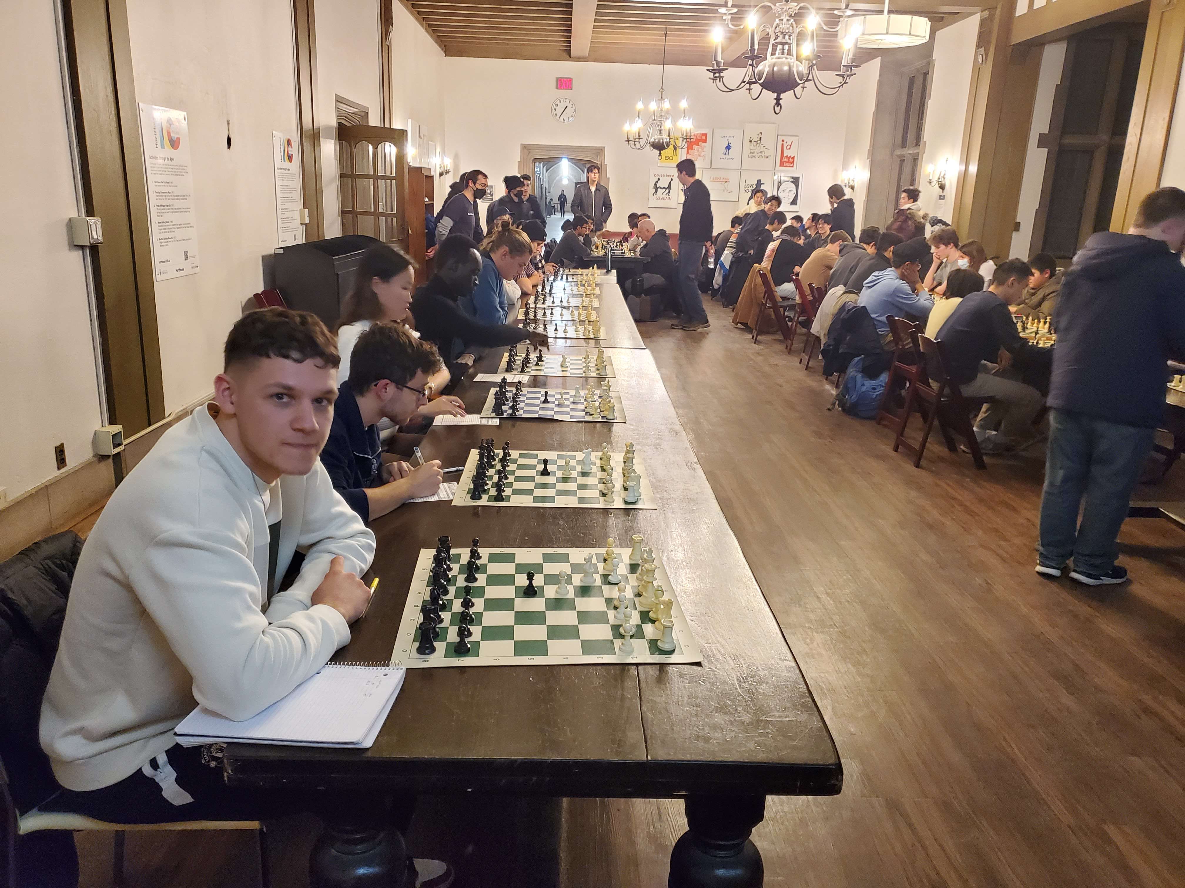 Grandmaster Simul with GM Razvan Preotu – Hart House Chess Club