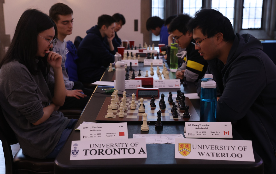 2025 UToronto vs UWaterloo Invitational Match – Hart House Chess Club