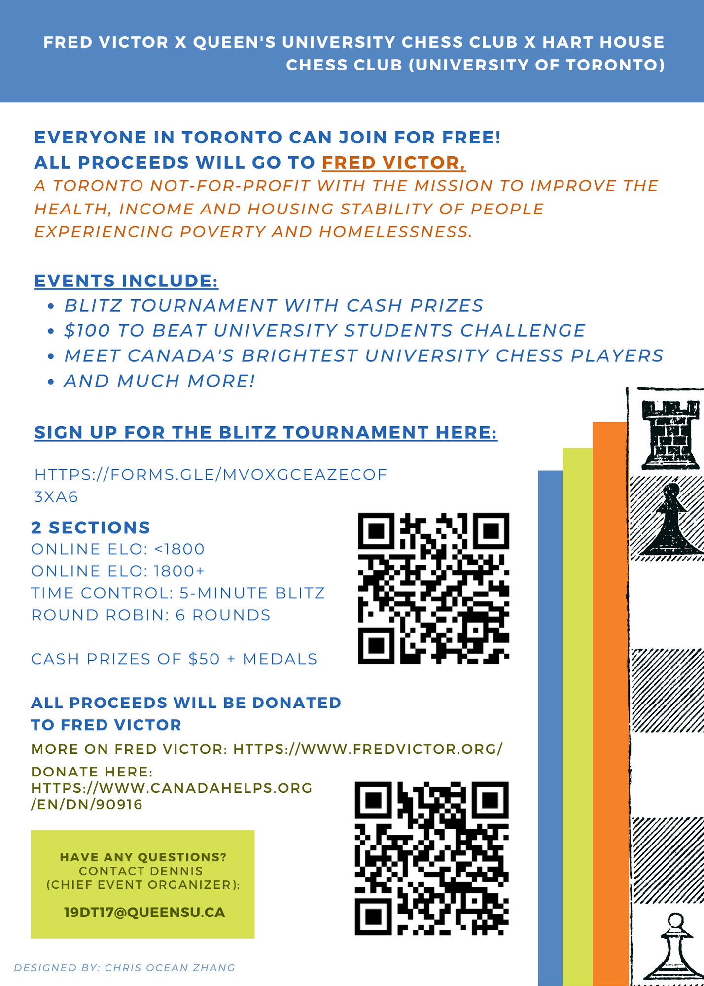Outdoor Chess Charity Event with Queen’s University Chess Club – Hart ...