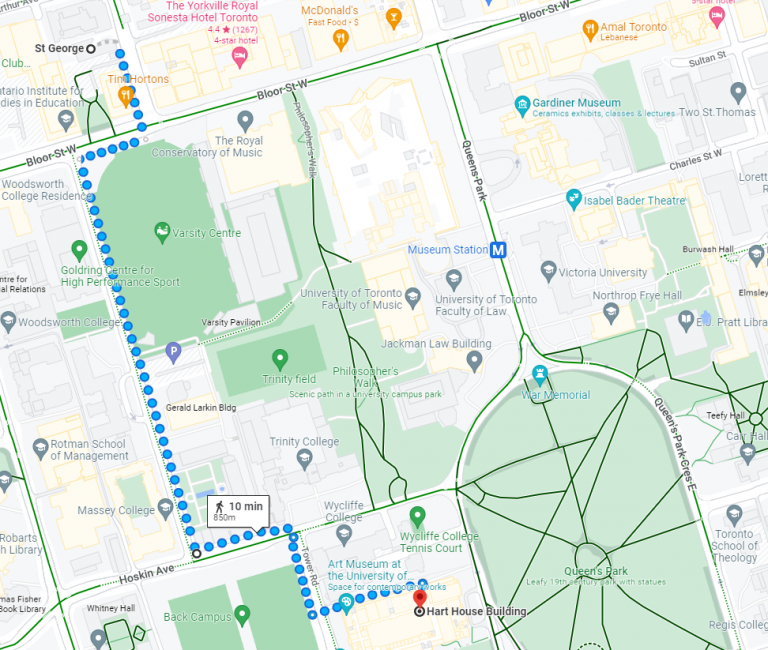 Visitor Information and Accessibility – Hart House Chess Club