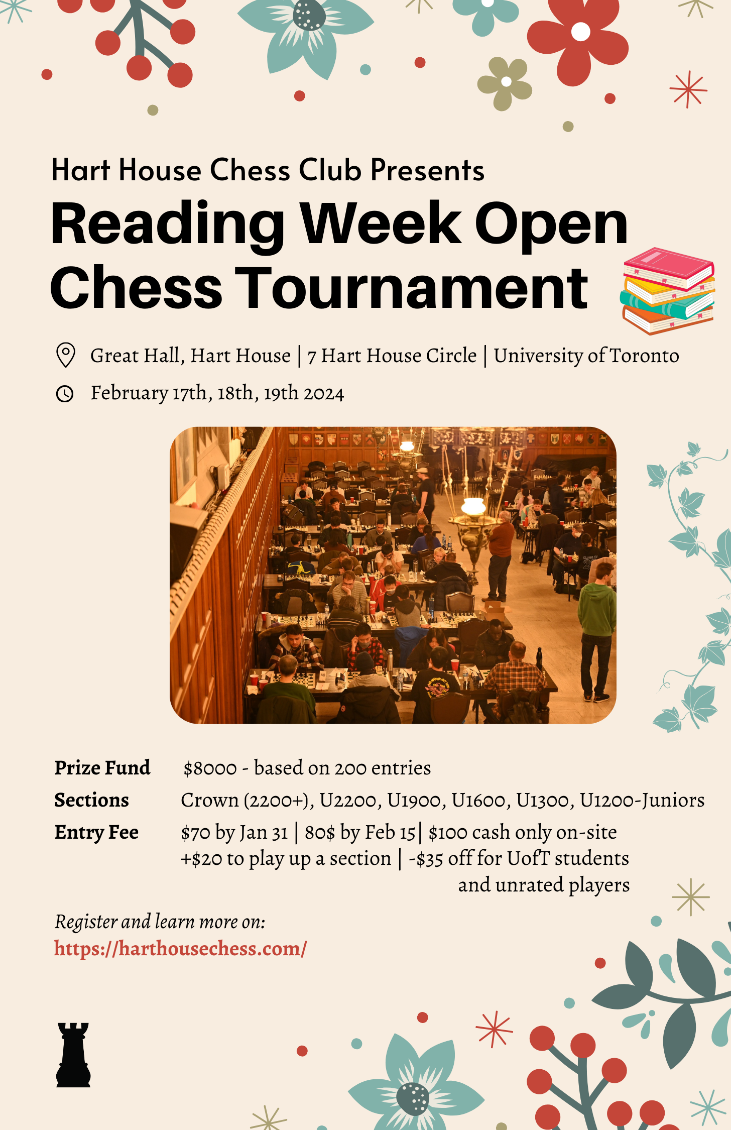 2024 Hart House Reading Week Open – Hart House Chess Club